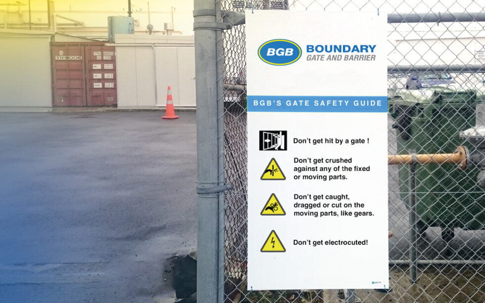 Our Guide to Gate Safety - Boundary Gate & Barrier